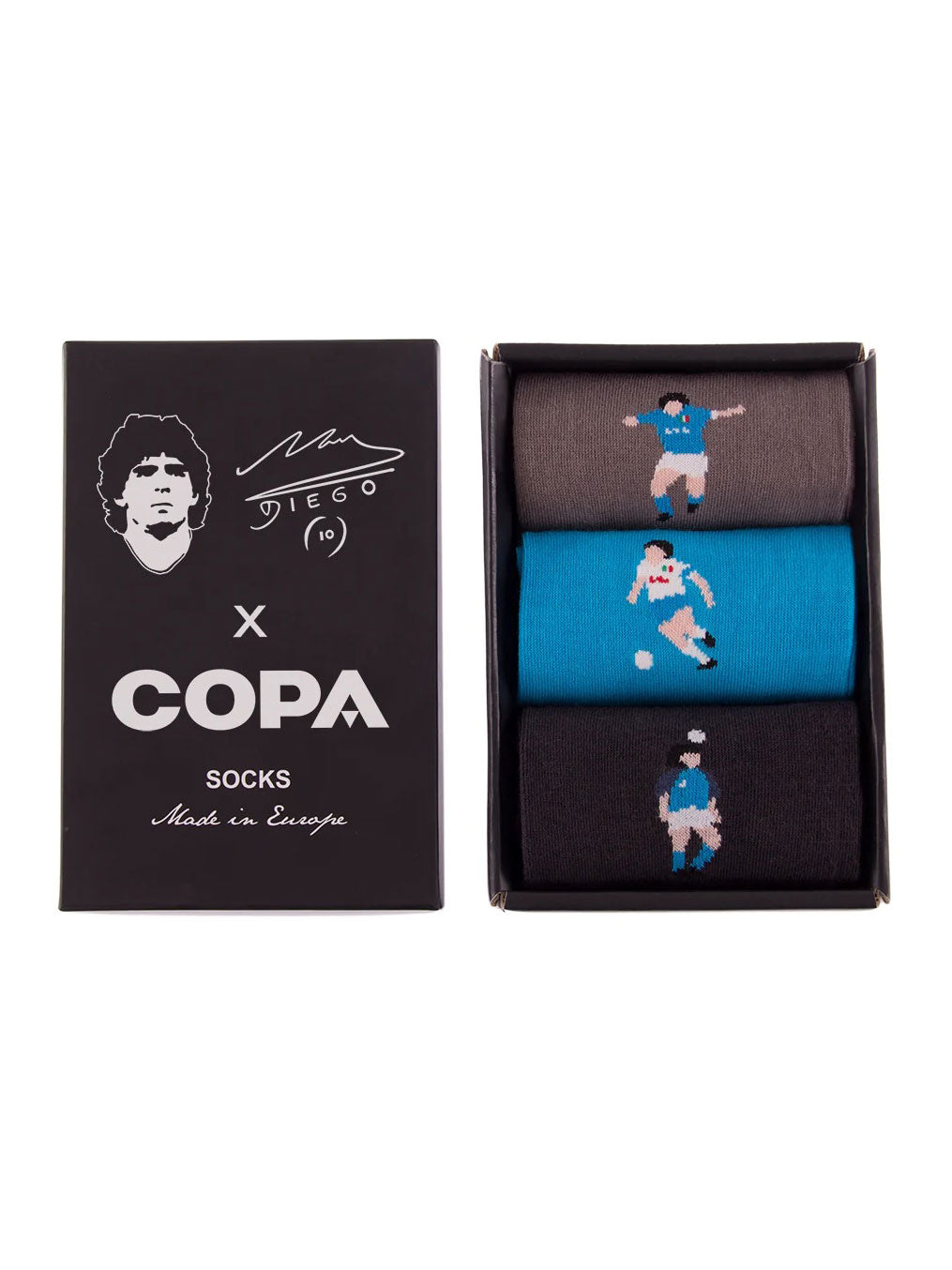 Maradona x COPA Napoli Socks Box Set – EURO SPORTS ONLINE STORE